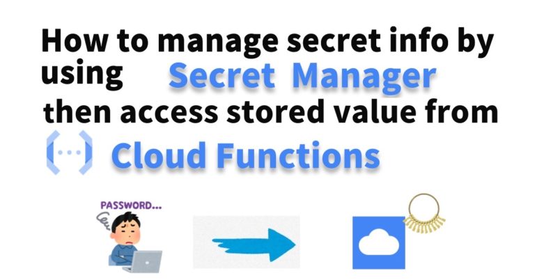 Google Secret Manager で パスワードや API キー などの秘匿情報を管理し Cloud Funcitons から参照 ...